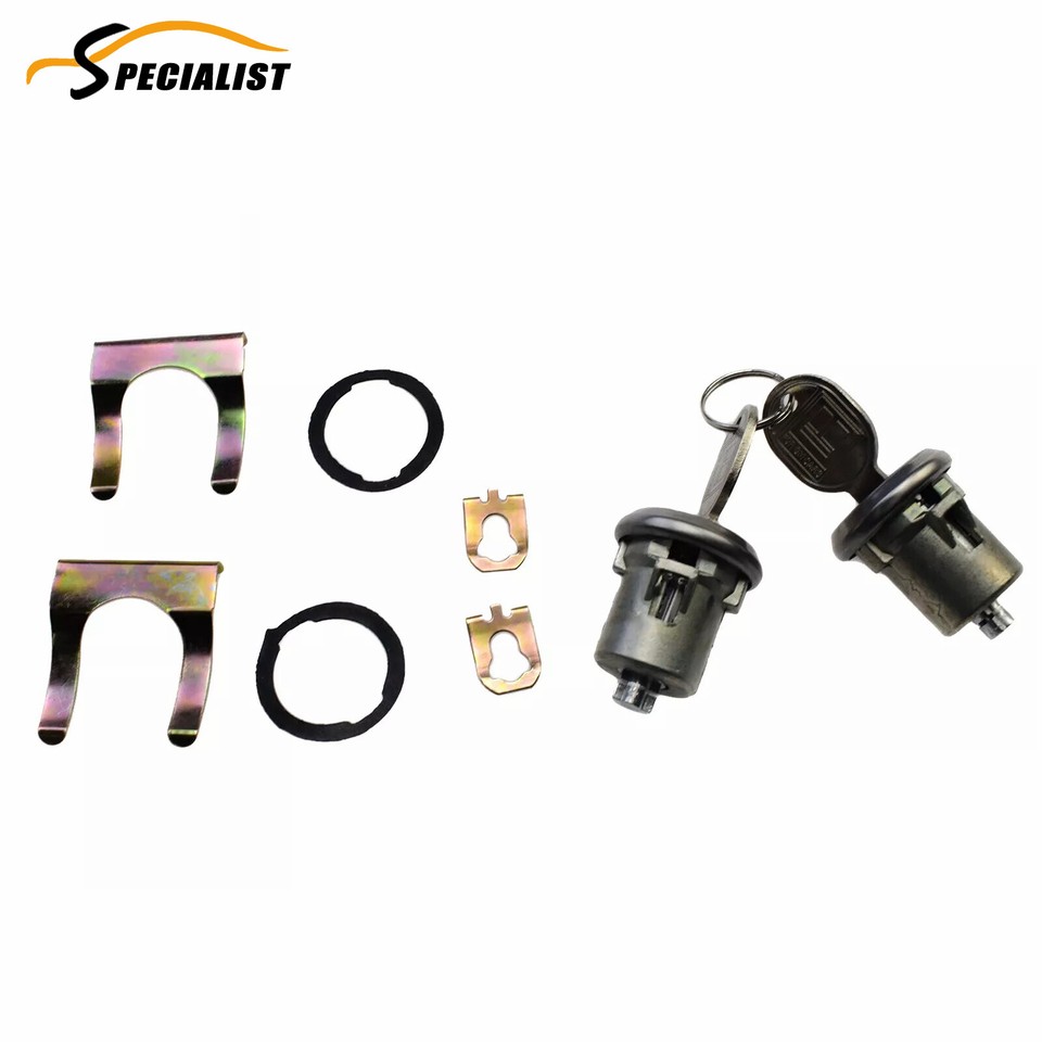 Door Lock Cylinder Set For Chevy Chevrolet GMC Truck SUV Oldsmobile ...