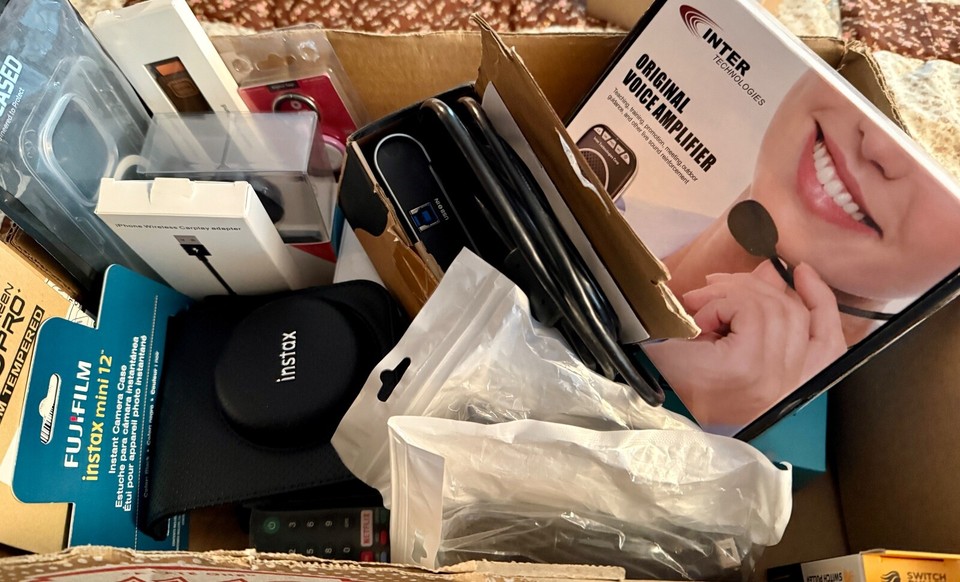 Liquidation Wholesale Overstock Mixed Lot Reseller Box! 12 Open Box ...