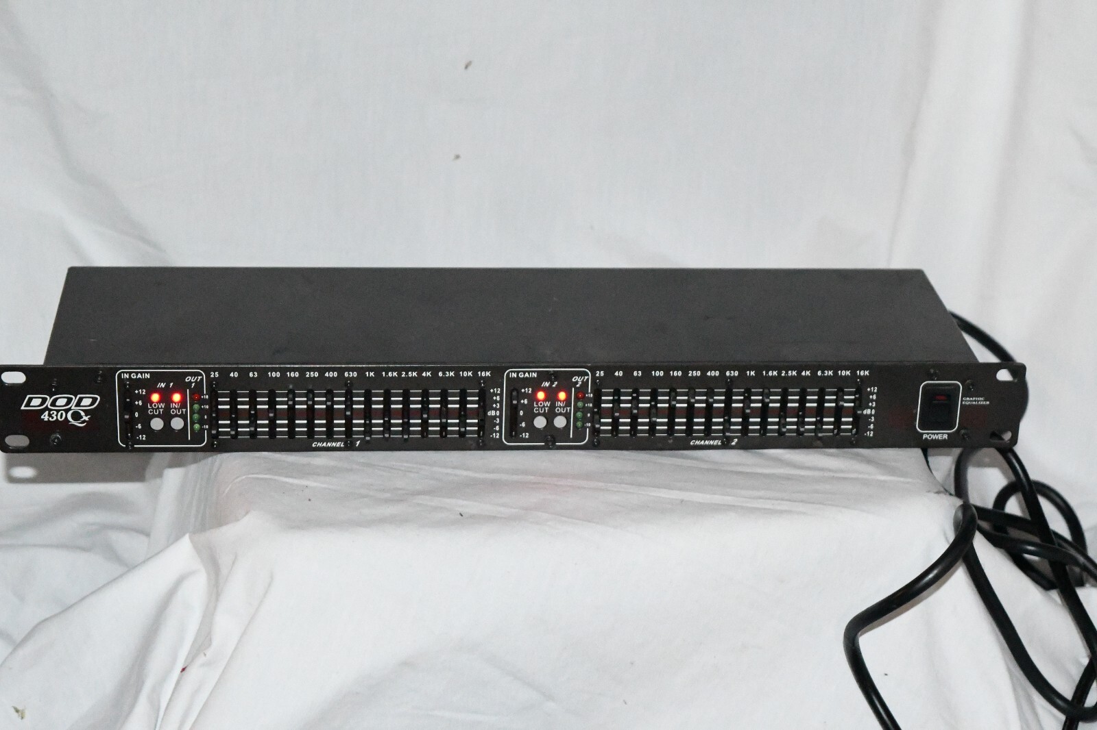 DOD SR430QX Dual 15-band Professional Equalizer w6c 691991100925| eBay