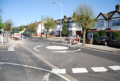 Photo 6x4 Roundabout, Davidson Rd Croydon/TQ3365 c2011 | eBay UK