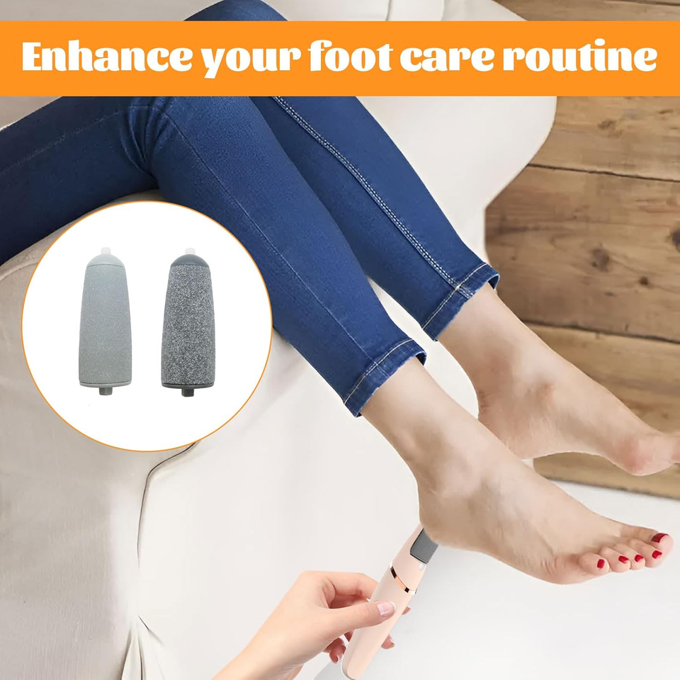 6 Pcs Products for JML Nuyou Pedi Roller Replacement Heads for Flawless ...