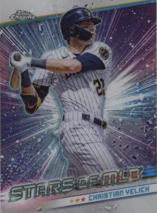 2024 Topps Series 2 - Stars of Mlb Chrome Christian Yelich #CSMLB-41 ...