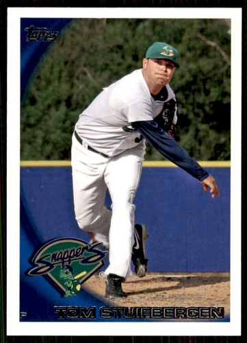2010 Topps Pro Debut Tom Stuifbergen Beloit Snappers #388 Minor League ...