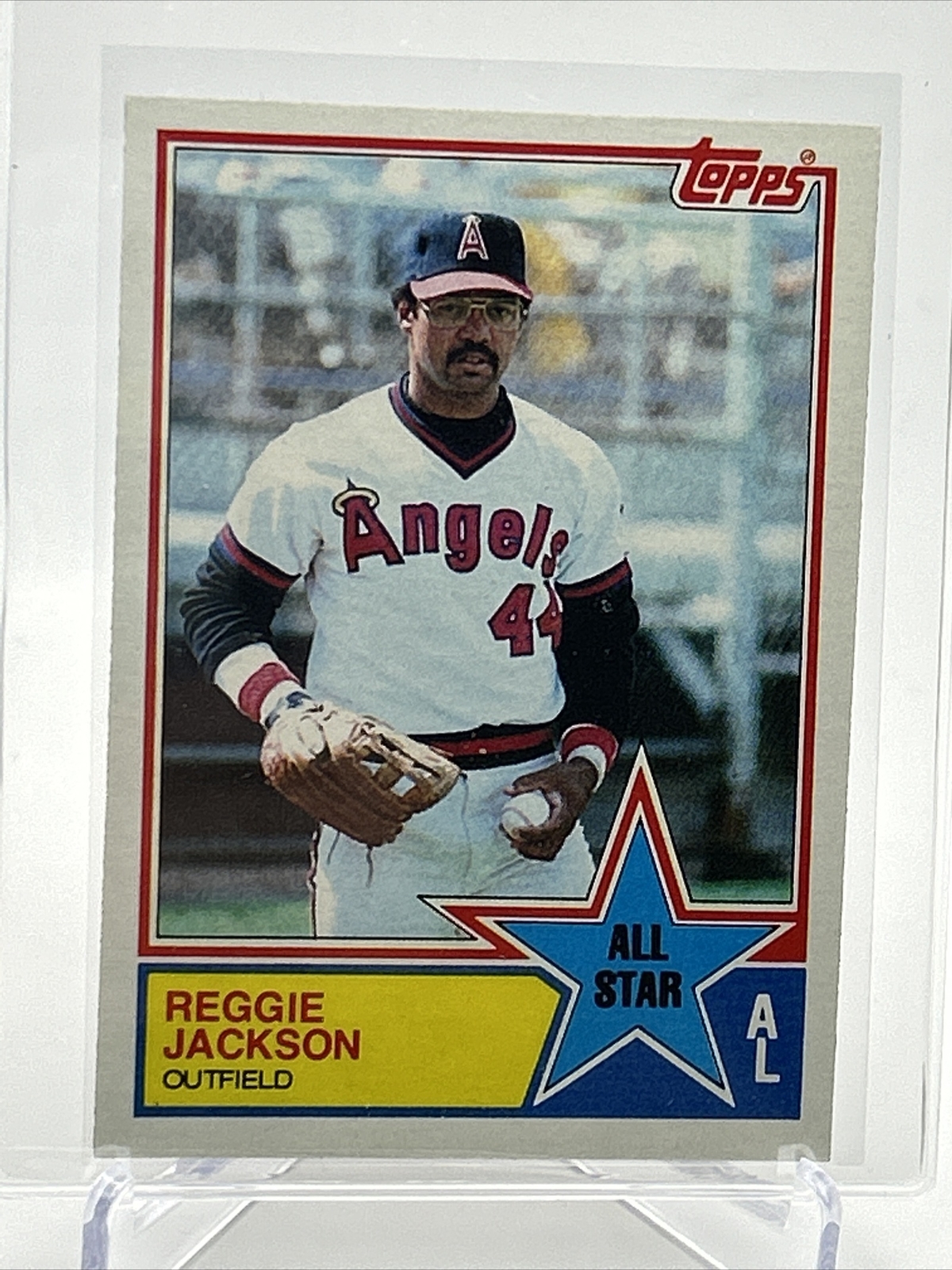 1983 Topps Reggie Jackson Baseball Card #390 NM-Mint FREE SHIPPING | eBay