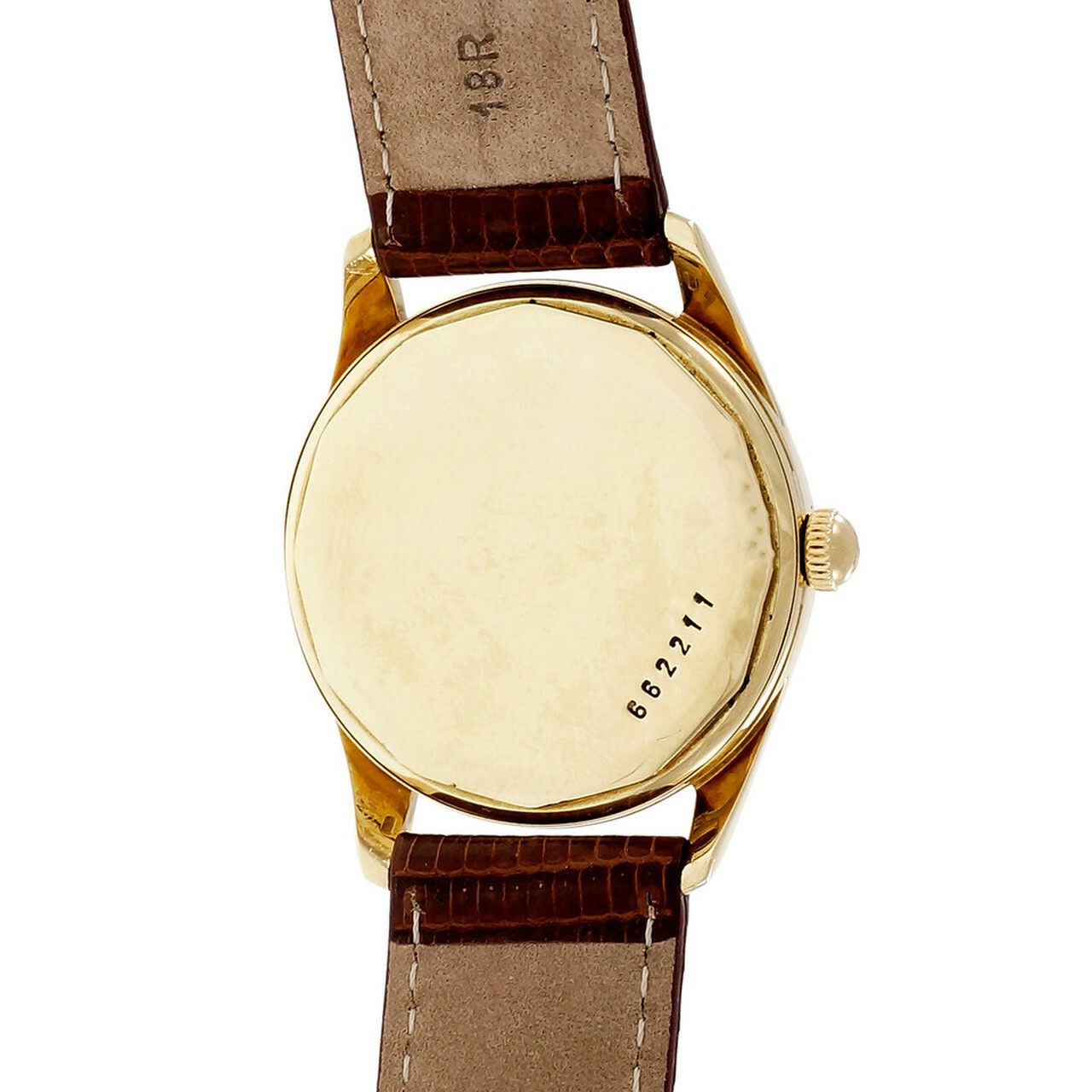 Zenith Turler 18k Gold Automatic Wrist Watch - Gem
