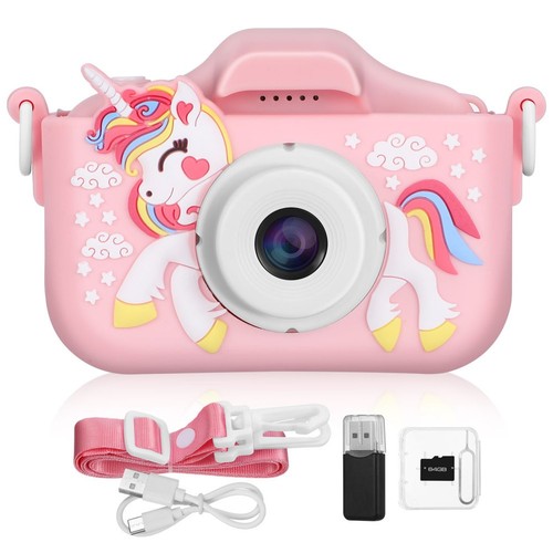 Kids Camera Unicorn Camera Toddler Camera Kids Digital Camera Toy ...