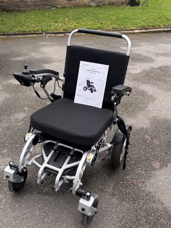 Freedom Chair Electric Wheelchair Compact Folding, Powerchair Mobility ...