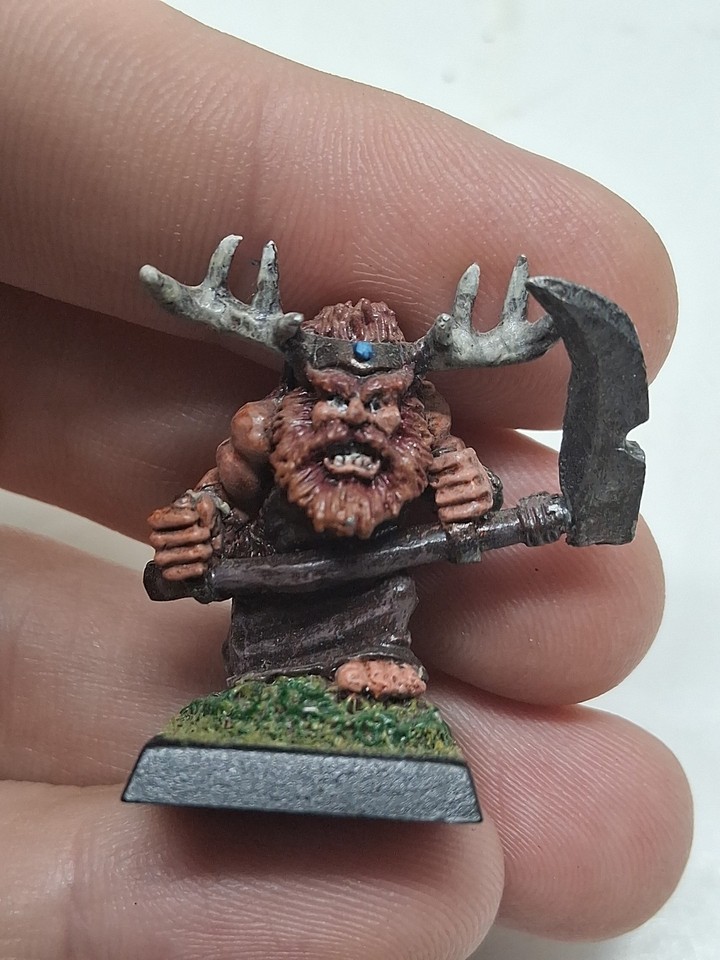 Reaper Miniature Dwarf Druid barbarian #03216 Dark Heaven painted Metal ...