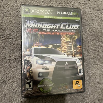 Midnight Club: Los Angeles, Complete Edition Platinum Hits (Xbox 360 ...