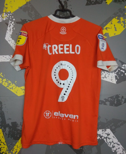 Creelo Blackpool Jersey Home MEDIUM Shirt Errea ig93 | eBay