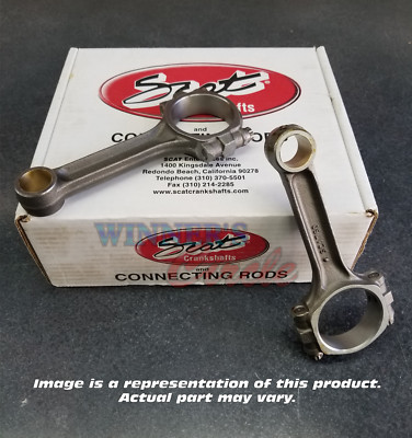 Scat 2-ICR6135-7/16 BBC 6.135 Pro Stock Forged 4340 Steel I-Beam ...