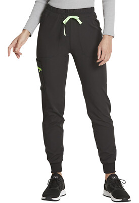 Black Dickies Scrubs Dynamix Mid Rise Jogger Pant DK234 BLK | eBay