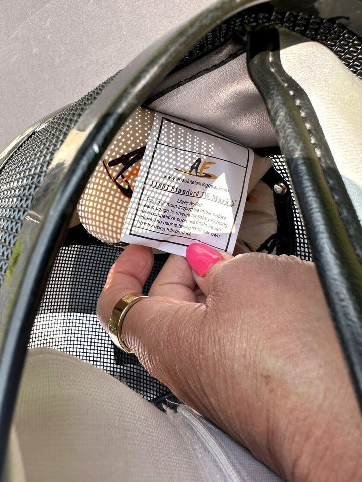 Absolute Fencing Gear, Foil, Bag, and Helmet *SEE PICS FOR DETAILS* | eBay