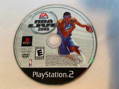 NBA LIVE 2005 PS2 Playstation 2 Video Game E-Everyone NTSC Disc Only No ...