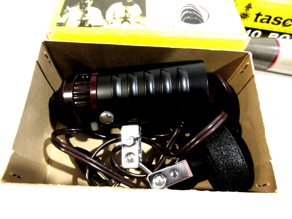 Tasco Microscope Illuminator #1582 & 10pwr Telescope 1HTE Original ...