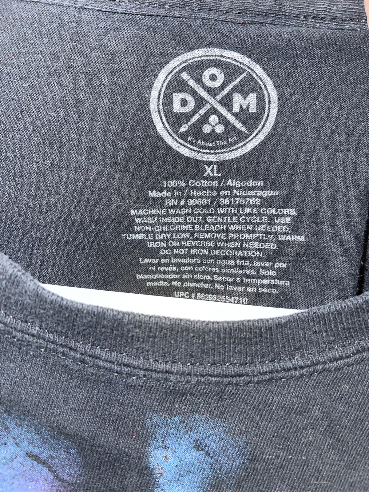 DOM Brand Black Let's Get Weird Psychedelic Cat Graph… - Gem