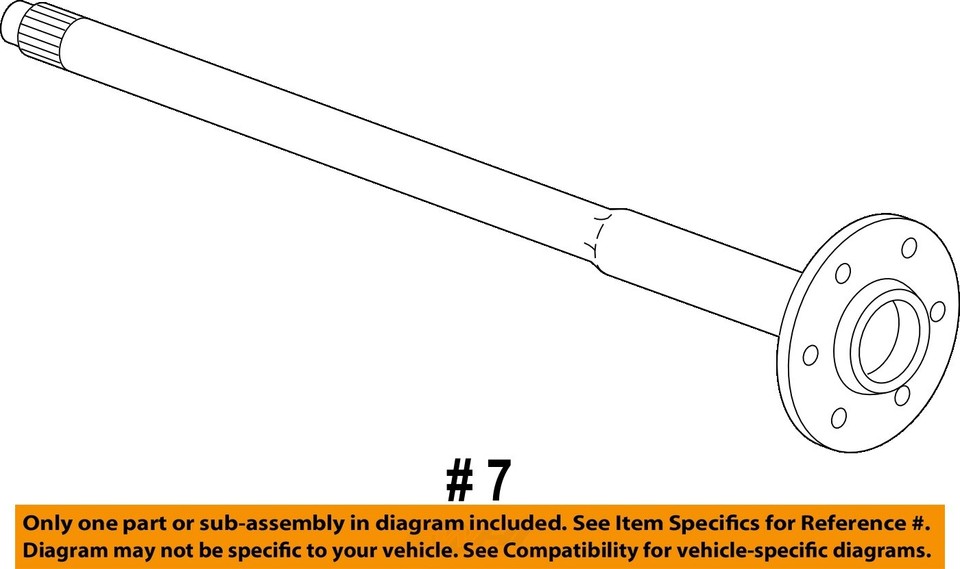 GM OEM 17-22 Colorado Rear Suspension Axle Housing-Axle Shaft 84401850 ...