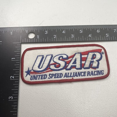 Vtg USAR UNITED SPEED RACING ALLIANCE Patch (Car Racing Motorsports ...