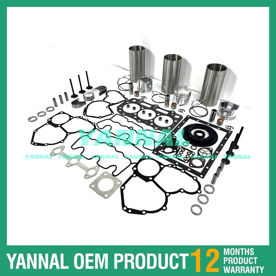 3 PCS For Shibaura Diesel Engine S773 Engine Overhaul Rebuild Kit | eBay