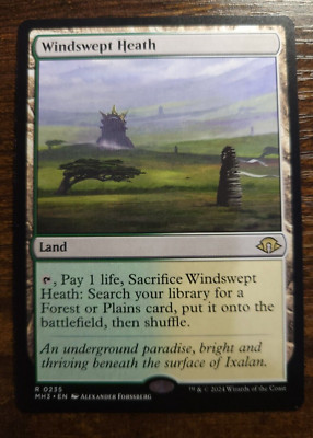 Windswept Heath MTG Modern Horizons 3 Magic The Gathering Land | eBay