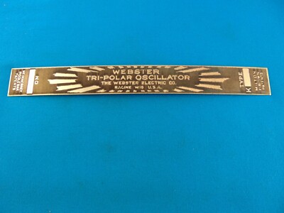 Parts - Webster Magneto