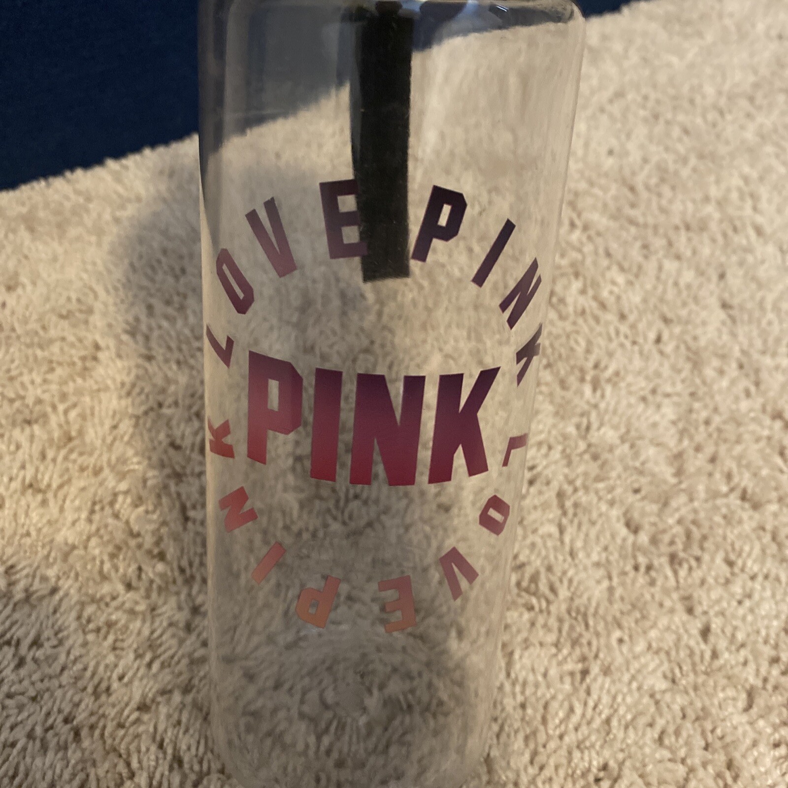 Victoria's Secret PINK Sports Water Bottle "Love Pink" 32oz | eBay
