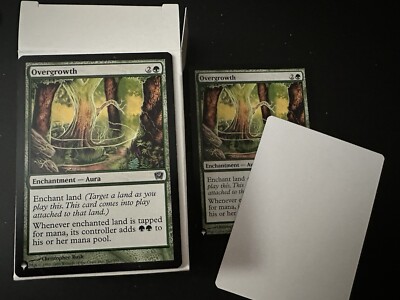 MTG Overgrowth Artist Proof From The Christopher Rush Family | eBay