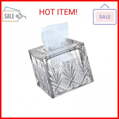 Godinger Dublin Crystal Tissue Box | eBay