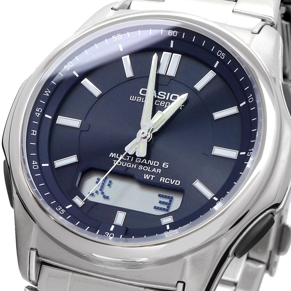CASIO WAVE CEPTOR WVA-M630D-2AJF Radio Solar Analog Digital Watch ...