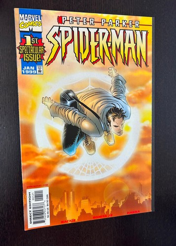 PETER PARKER SPIDER-MAN #1 (Marvel Comics 1998) -- SUNBURST Variant ...