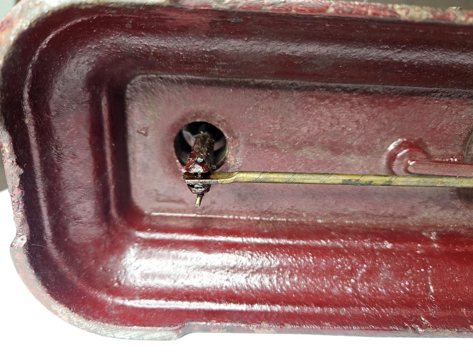 Antique Maroon Cast Iron Fairbanks No. 2 Mercantile Farm Balance Scales ...