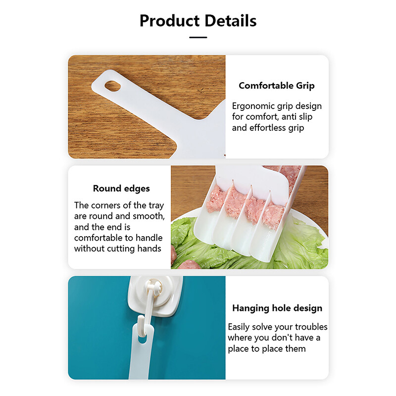 1Pc Plastic Meatball Maker Set Fried Meat Making Balls Mold Spoon Meat ...