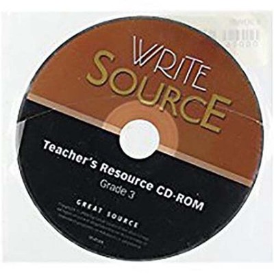 Write Source: Teacher's Resource CD-ROM Grade 3 2006 by Great Source ...
