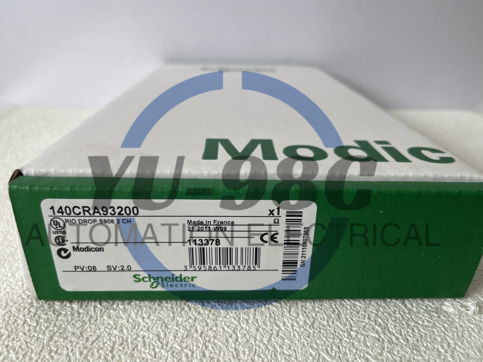 140CRA93200 New Sealed Modicon RIO HEAD Module 140-CRA-932-00 ...