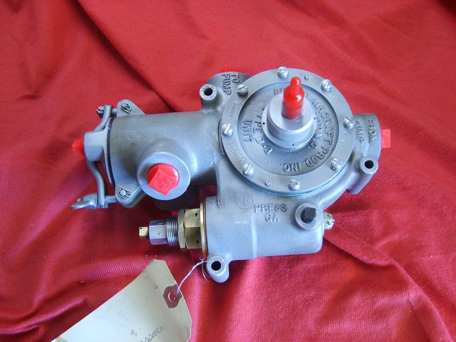 Aircraft Wobble Pump D-3 Fuel strainer North American AT-6 Texan Vultee ...