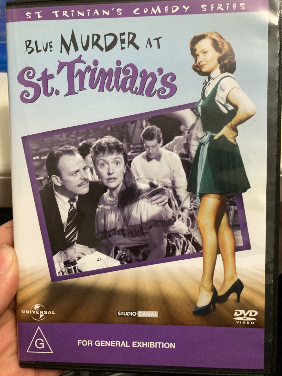 Blue Murder At St Trinian's region 4 DVD (1957 British comedy movie ...