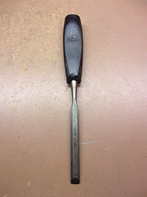 Vintage SANDVIK 1/2" Bevel Edge Wood Chisel 10" Swedish Steel made in ...