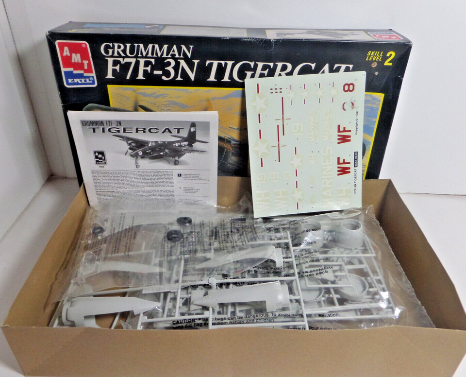 F7F-3N Grumman Tigercat 1:48 scale AMT Ertl 8842 vintage | eBay
