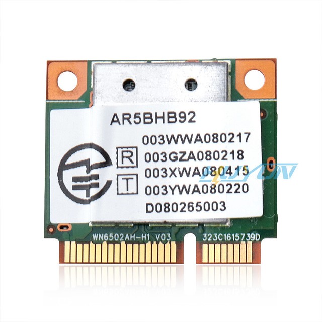 Qualcomm Atheros Wireless Ar5bhb92 AR9280 Pci-e Half Mini Card for sale ...