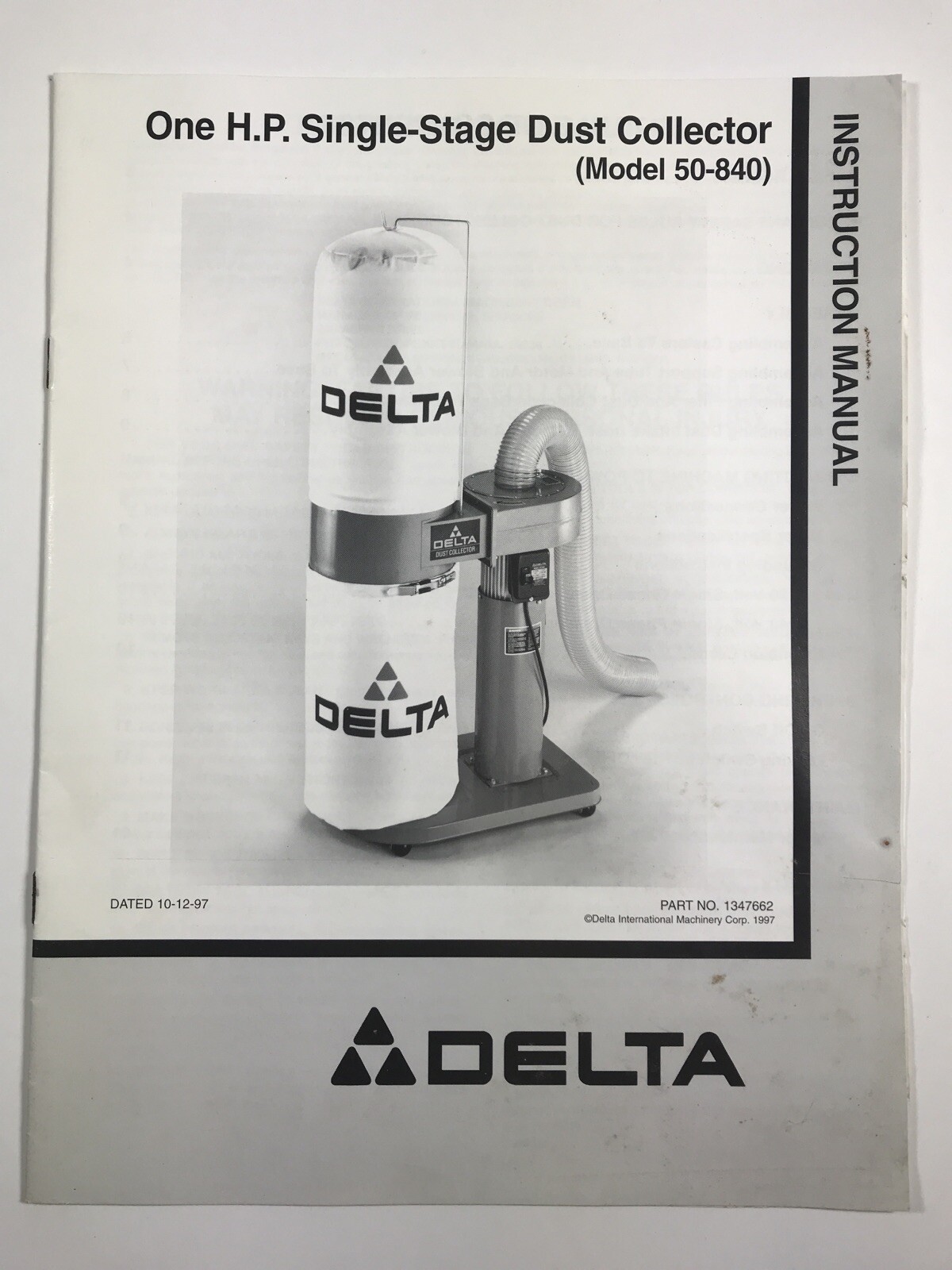 Delta Dust Collector for sale | Only 3 left at -60%