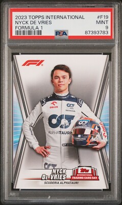 2023 Topps Formula 1 International Trading Card Day Nyck De Vries #F19 ...