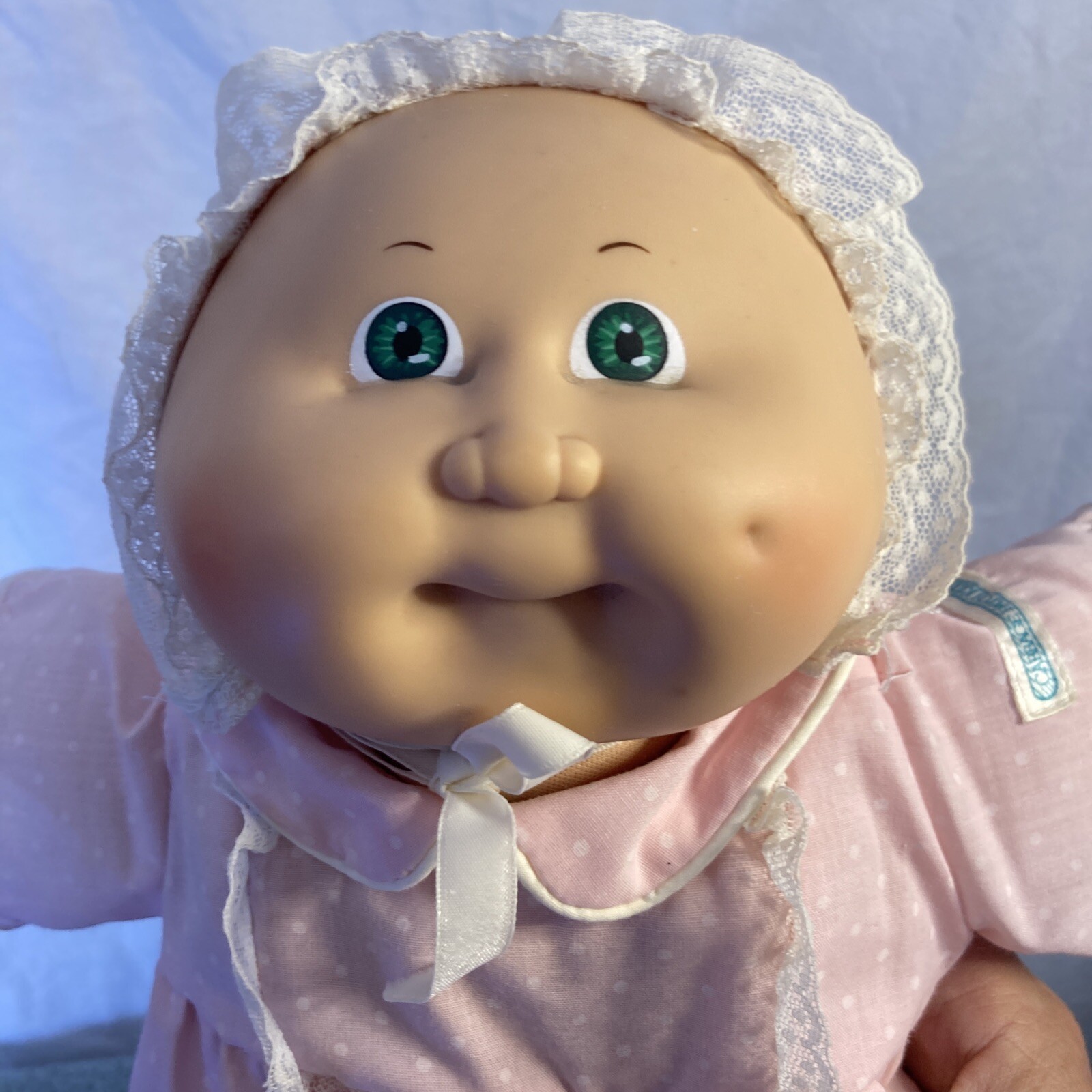 Vintage 80’s Cabbage Patch Preemie Green Eyes/Bald. B4 | eBay