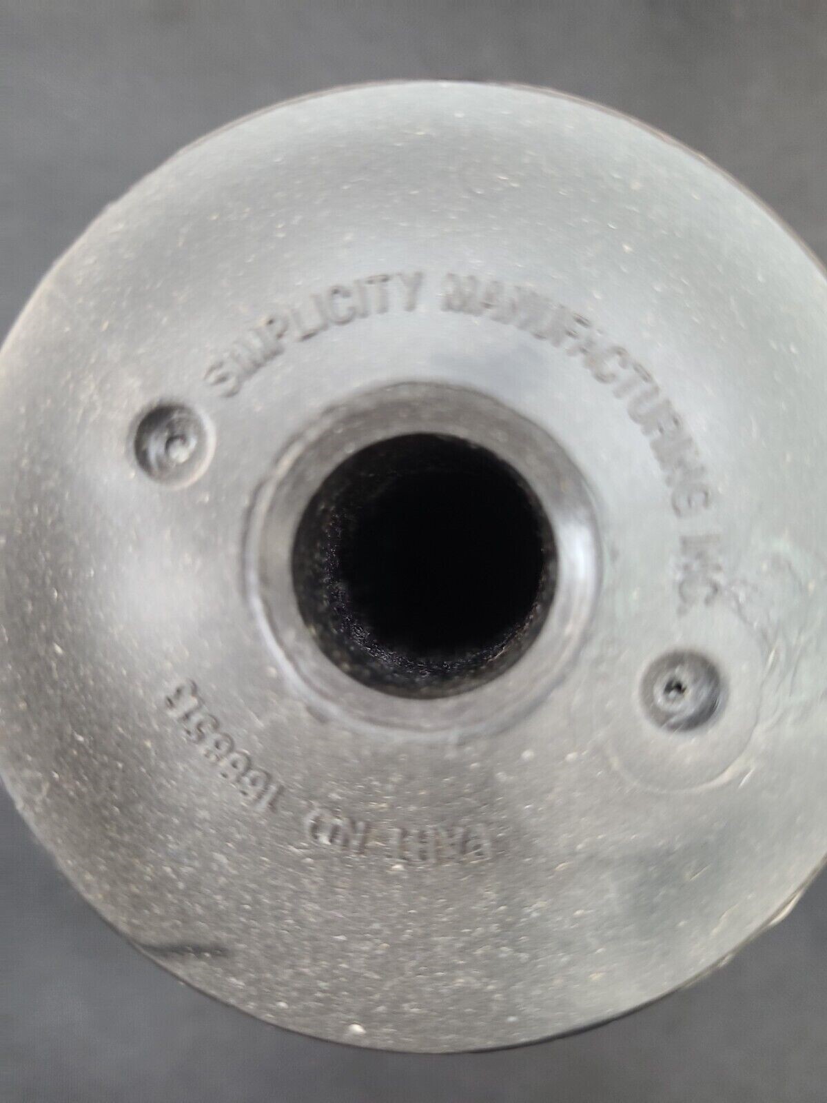 2 Pack Genuine Simplicity 1668513SM Mower Deck Rollers Smooth 5/8" Fits ...