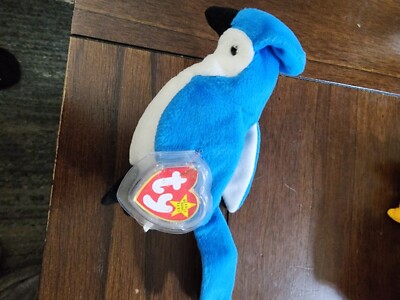 Ty Rocket The Blue Jay Beanie Baby Plush Toy 8421042029| eBay
