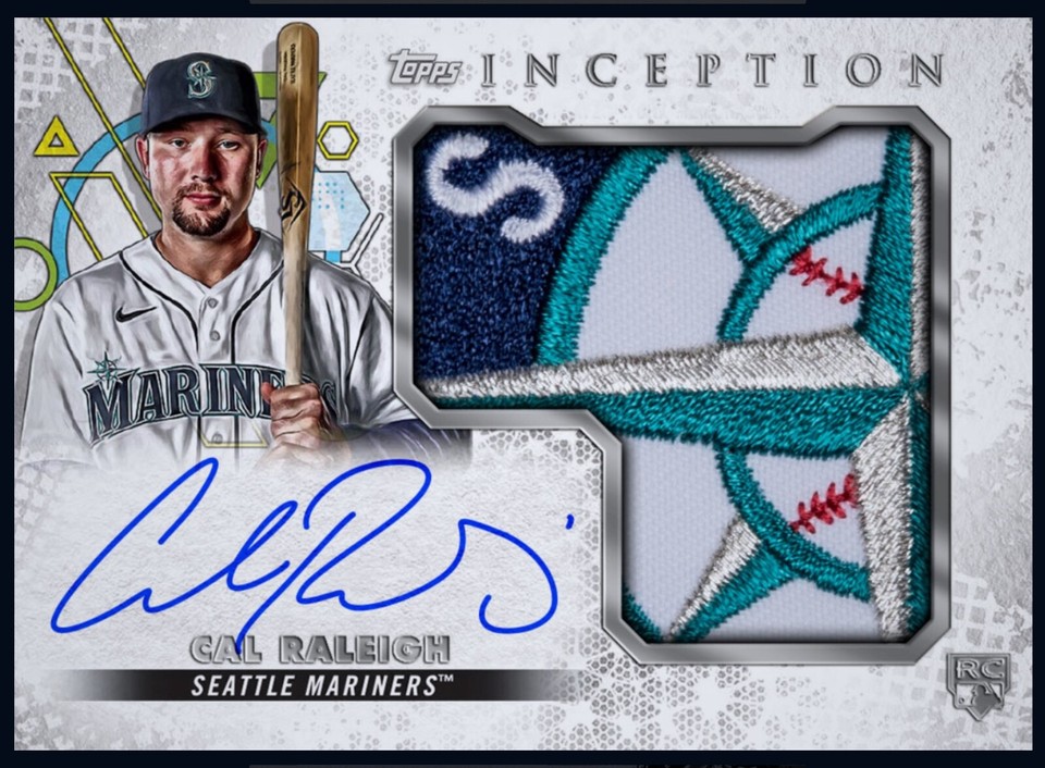 2022 Topps Inception Signature Relic RARE CAL RALEIGH Digital Card | eBay