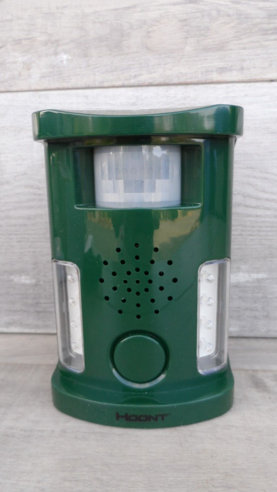 Hoont Motion Activated Ultrasonic Outdoor Animal & Pest Repeller up to ...