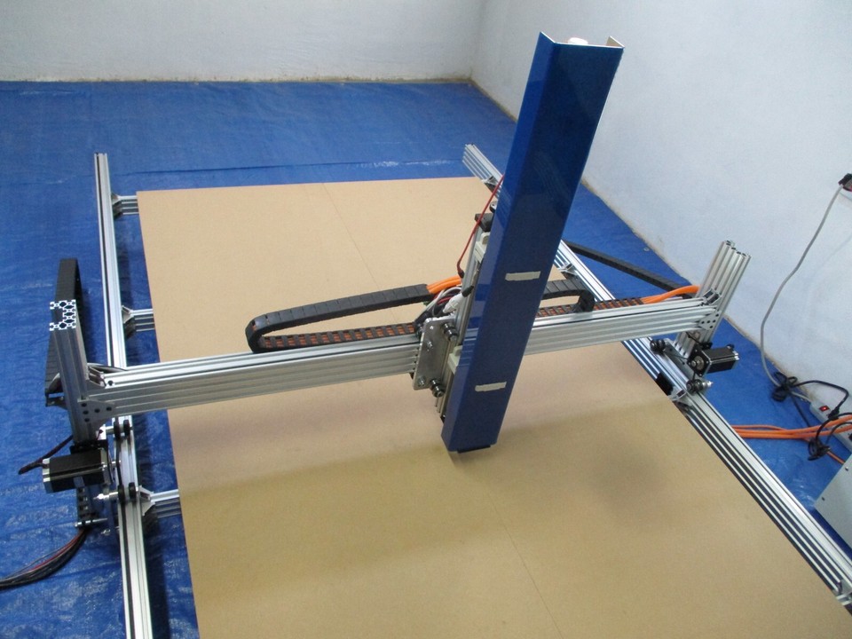 3000x1500 MM SHOWMAN CNC Hybrid CO2 Laser & Router Engraving Cutting ...