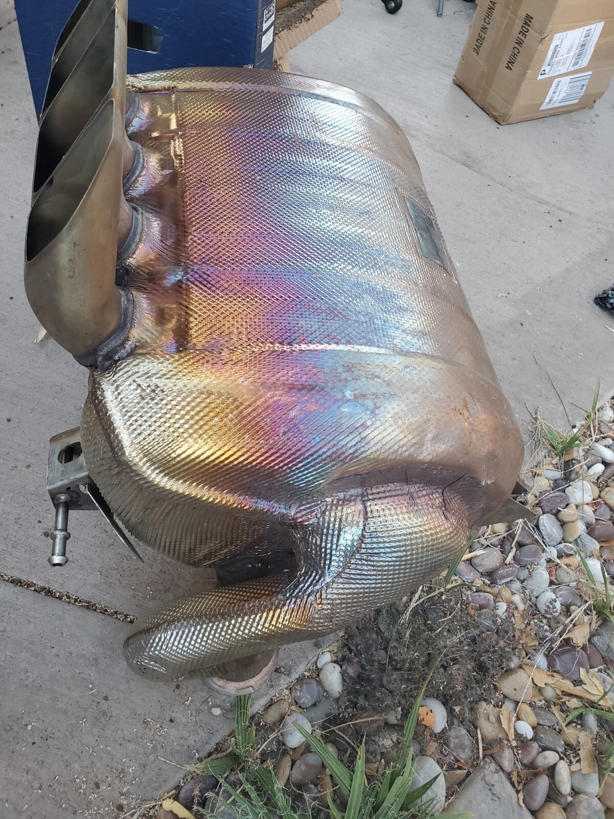 2012-16 LAMBORGHINI AVENTADOR FACTORY OEM MUFFLER EXHAUST 470251051F | eBay