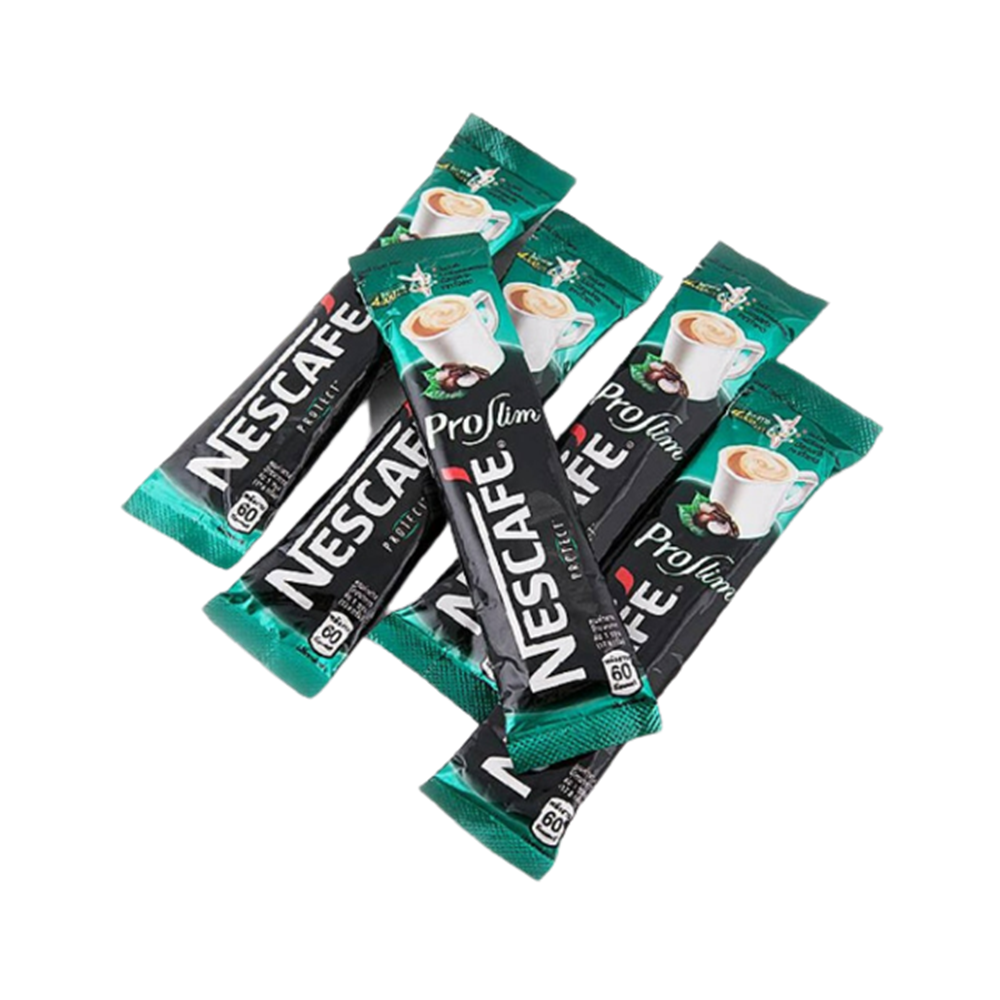 17x Nescafe Protect PROSLIM Instant Coffee Mix Fiber Bean Diet Weight ...