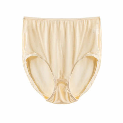 3 Pairs Ladies Nature Silk Briefs Breathable Knickers High Waist ...